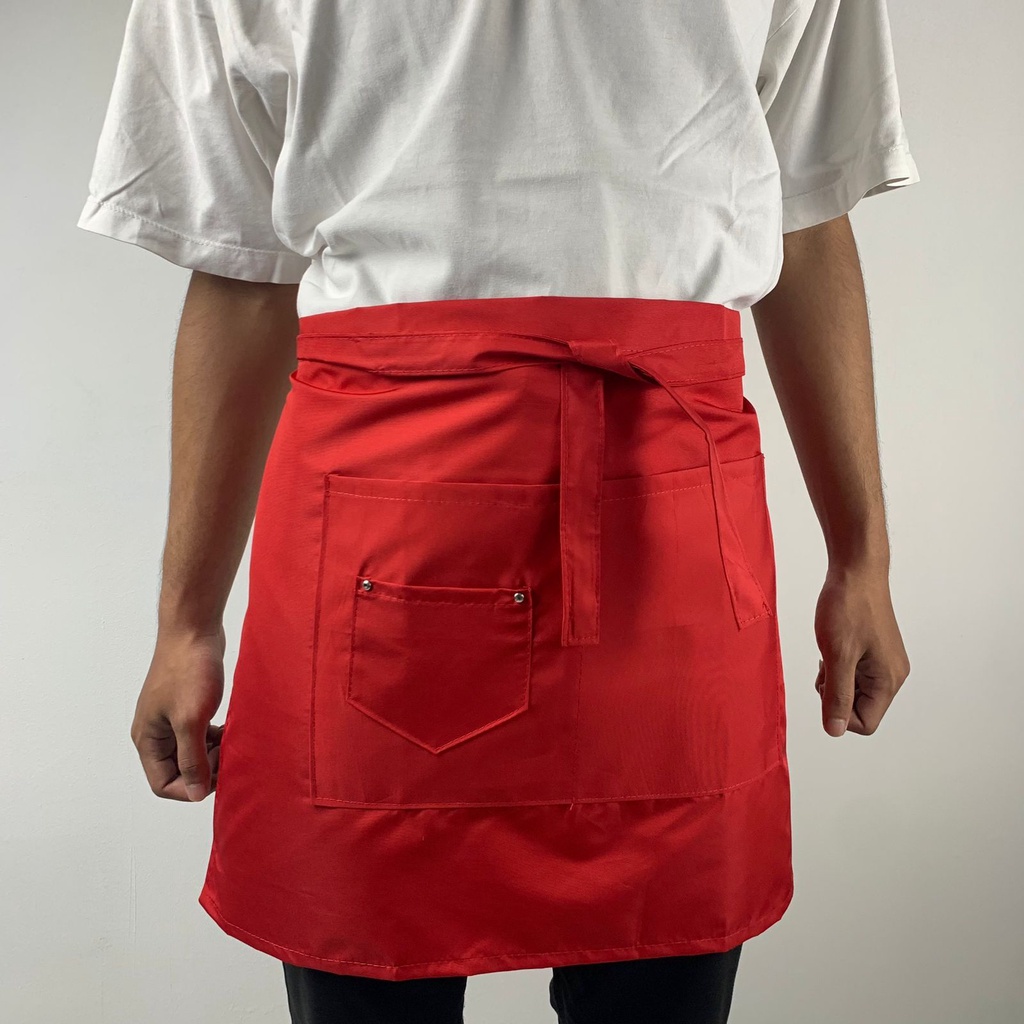 Jual Apron waterproof celemek masak anti air Pria Wanita Chef Pelayan ...