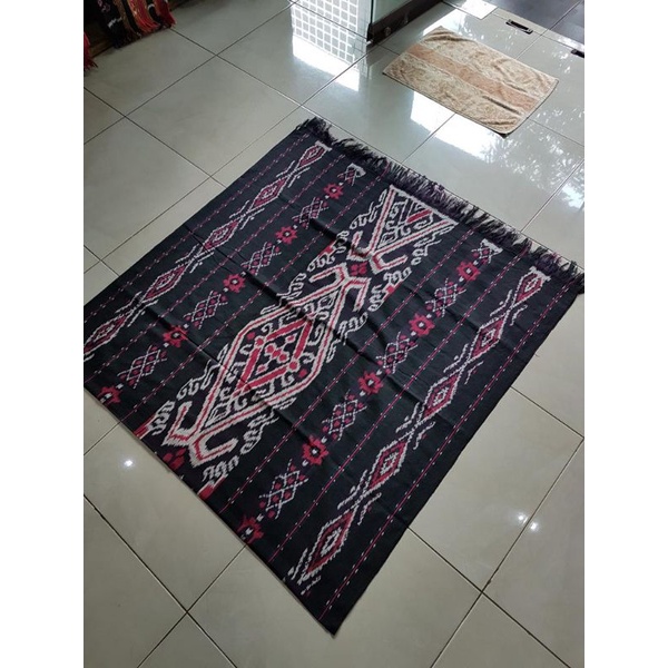 Jual ELPHI Kain Tenun Dayak Khas Kalimantan Hitam | Shopee Indonesia