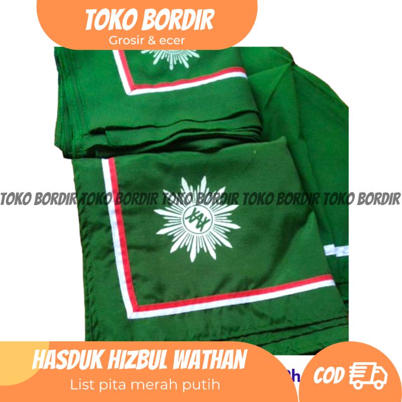 Jual Hasduk hw Hizbul Wathan List pita merah putih | Shopee Indonesia
