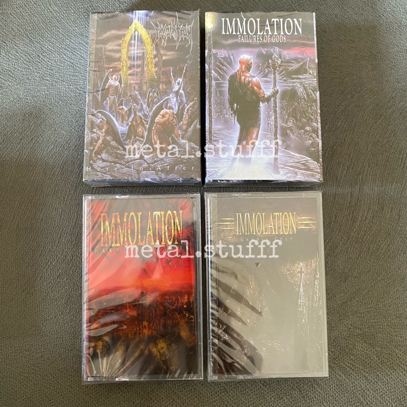 Jual Tape Immolation (Here in After, Failures of God, Harnessing Ruin ...