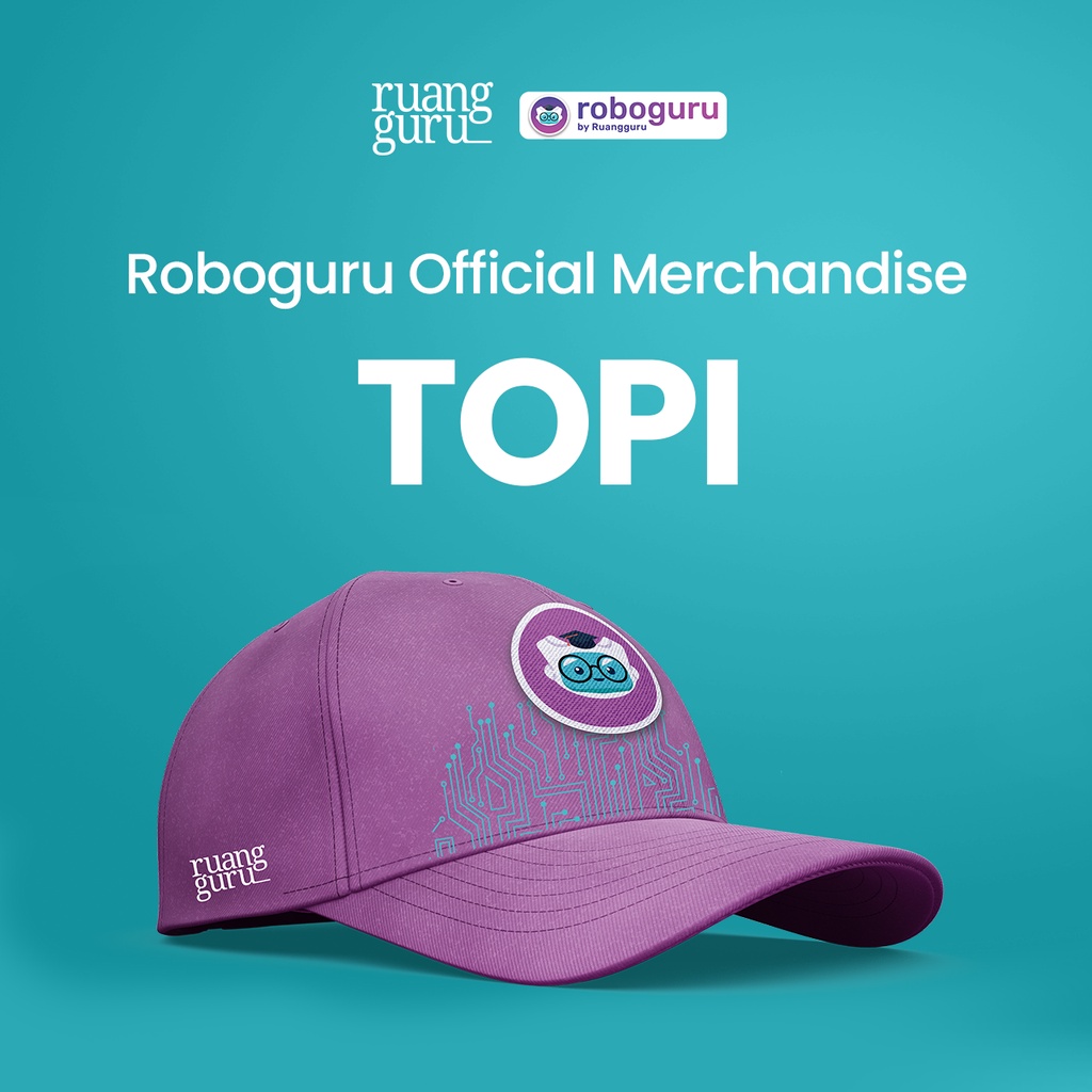 Jual Roboguru Eksklusif Merchandise - Topi | Shopee Indonesia