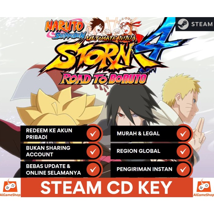 Jual Naruto Shippuden: Ultimate Ninja Storm 4 Road to Boruto PC Steam Ori | Shopee Indonesia