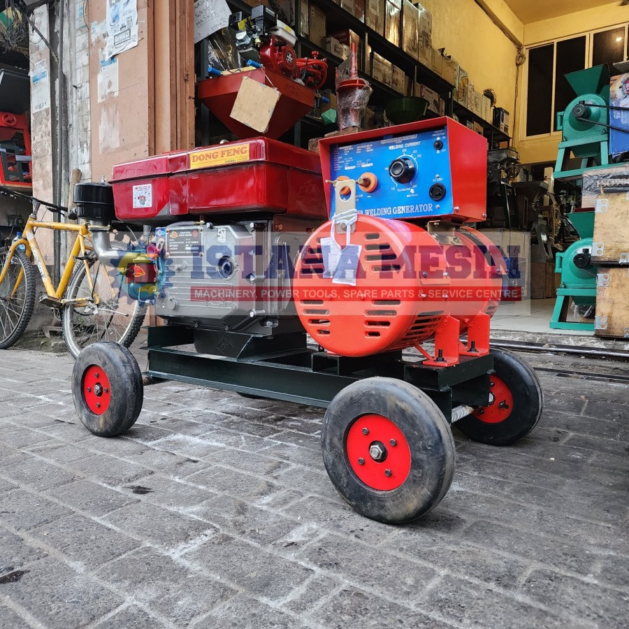 Jual MESIN LAS SOLAR WELDER GENERATOR SHINDAIWA 300A COMPLETE MESIN ...