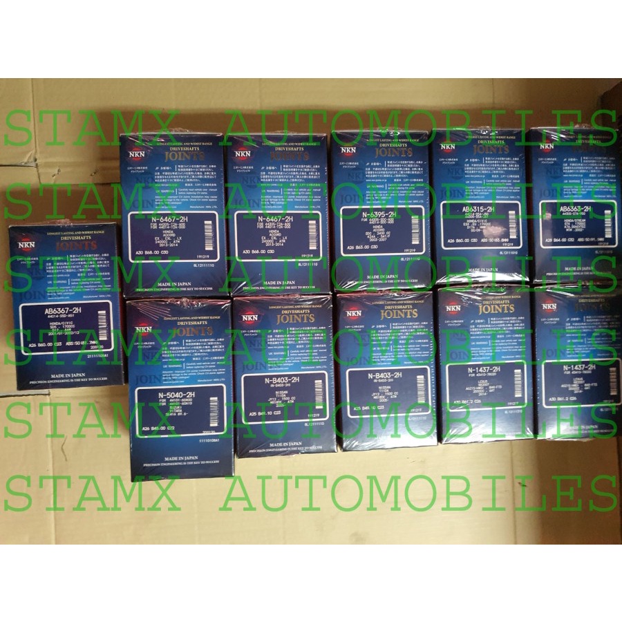 Jual CV Joint / As Roda Dalam ORIGINAL ASLI merk NKN made in Japan ...