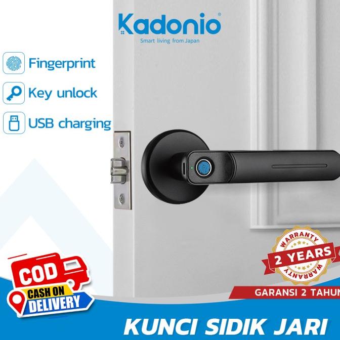 Jual Kadonio Smart Digital Door FingerPrint Sidik Jari 401 | Shopee ...