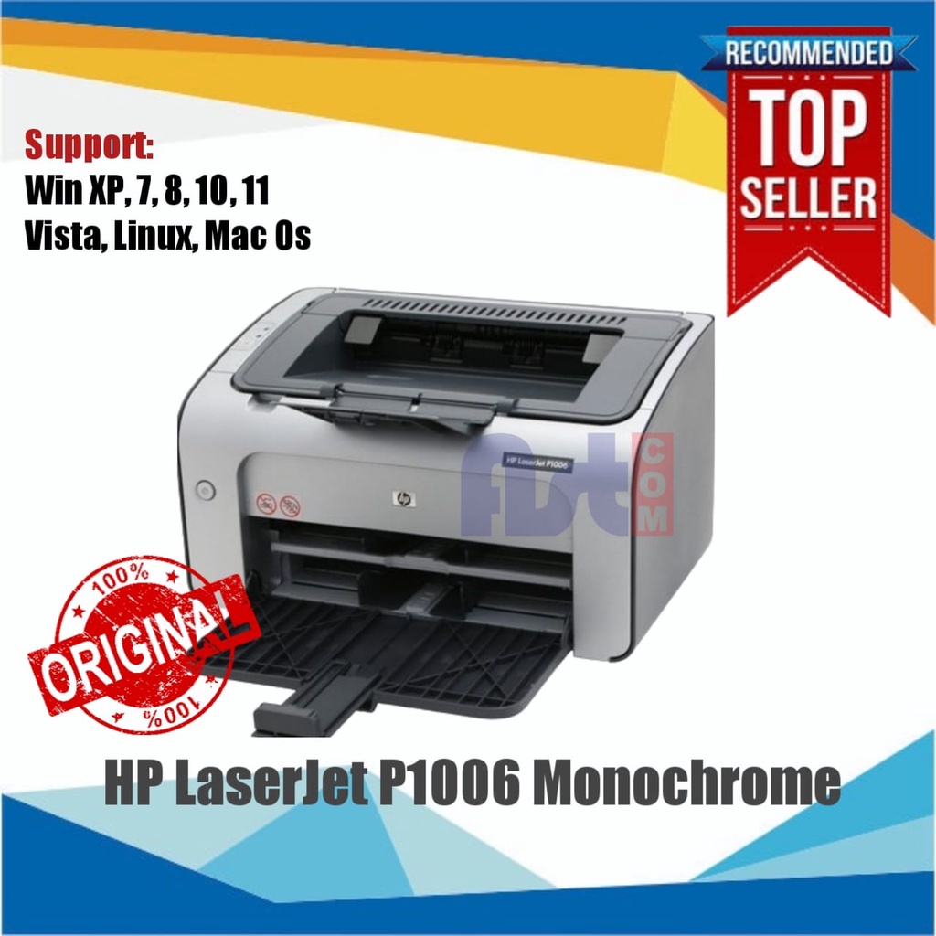 Jual Printer hp laserjet P1006 Normal Siap Pakai 2nd Monocrome | Shopee Indonesia