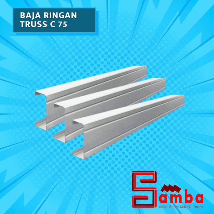 Jual ,,,,,,,] BAJA RINGAN TRUSS C 75 TEBAL 0,55 PANJANG 6 METER ...