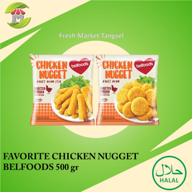 Jual Belfoods Chicken Nugget 500gr | Shopee Indonesia