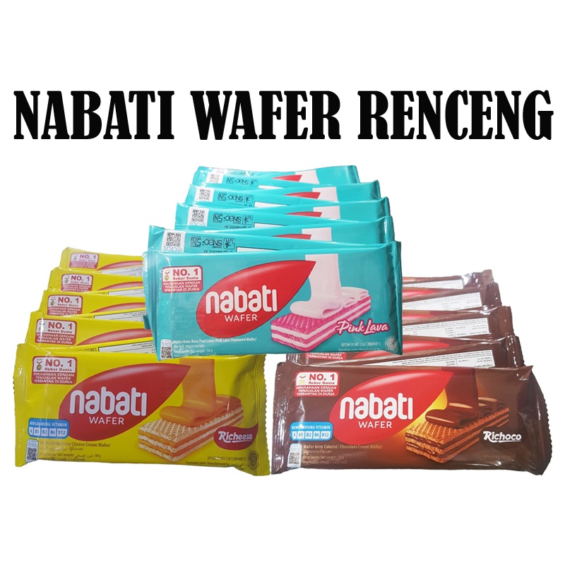 Jual NABATI WAFER RENCENG ISI 10 | Shopee Indonesia