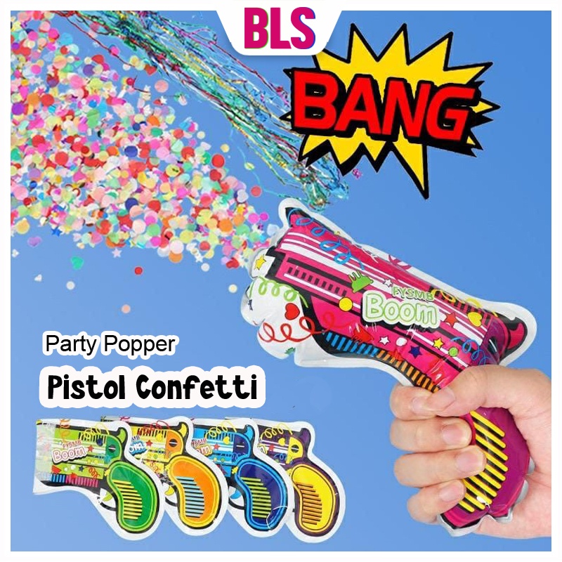 Jual Balon Pistol Confetti Dekorasi Pesta Ulang Tahun | Konfetti Party ...