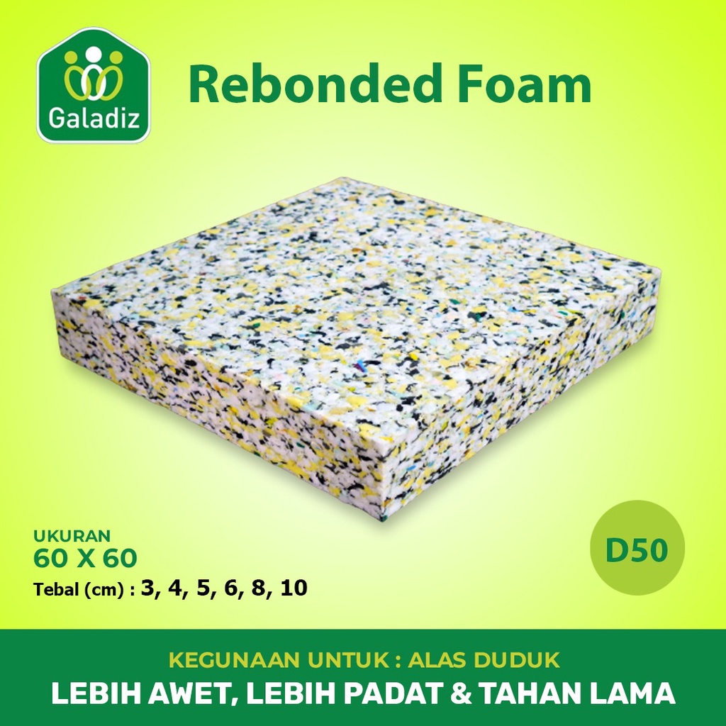 Jual BUSA REBONDED / BANTAL DUDUK / ALAS DUDUK LESEHAN 60 x 60 | Shopee ...