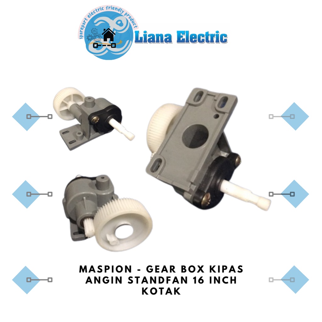 Jual MASPION - Gear Box Kipas Angin Standfan / Wallfan 16 Inch Kotak ...