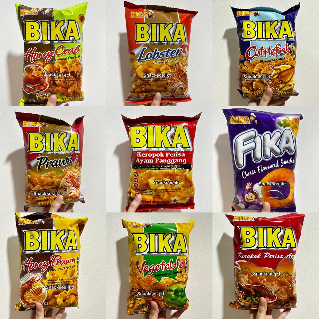 Jual BIKA SNACK ROASTED CHICKEN / PRAWN CRACKERS / SEAFOOD / CUTTLEFISH / HONEY CRAB / HONEY ...