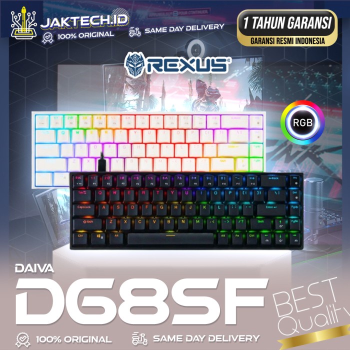 Jual Best Seller Rexus Daiva Rx-D68Sf South Facing Mechanical Wired ...