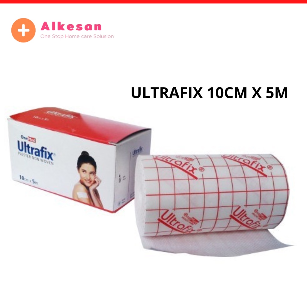 Jual Onemed Plester Plesterin Plaster Luka Anti Air Ultrafix 10cm x 5m Non Woven | Shopee Indonesia
