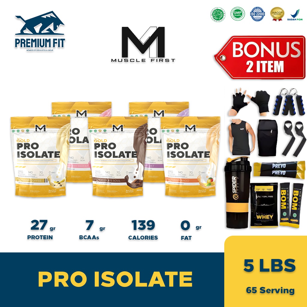 Jual M1 Pro Isolate 5 Lbs Susu Whey Protein Supplement Fitness | Shopee ...