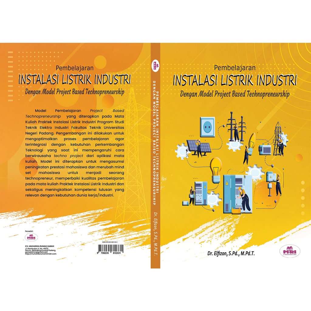 Jual Buku Pembelajaran Instalasi Listrik Industri Dengan Model Project Based Technopreneurship ...