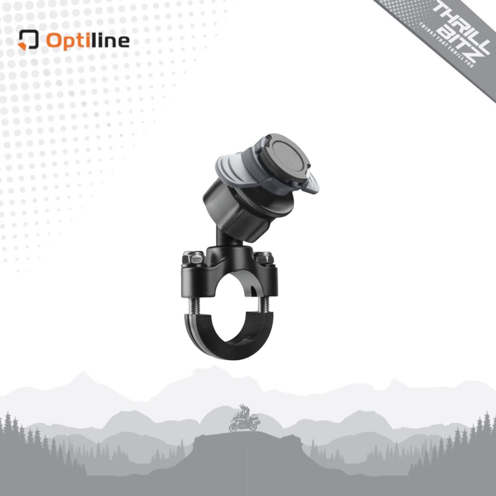 Jual Optiline Titan U Type Pro Huavy Duty Handlebar Mount | Shopee ...