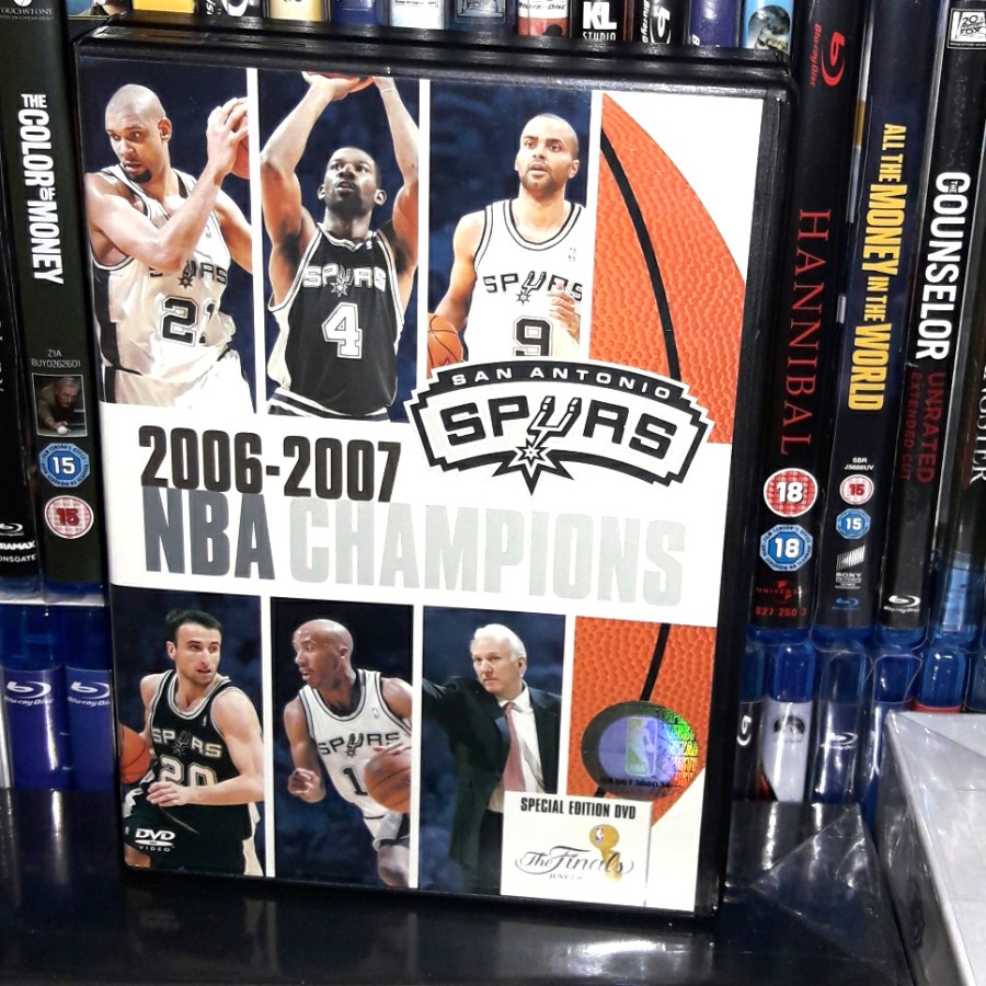 Jual DVD original NBA - San Antonio Spurs - NBA CHAMPIONS 2007 (Tim ...