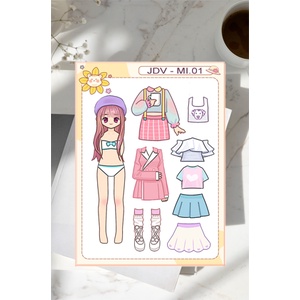 Jual BONGKAR PASANG KERTAS / DRESS UP DOLL / BAJU-BAJUAN / PAPERDOLL ...