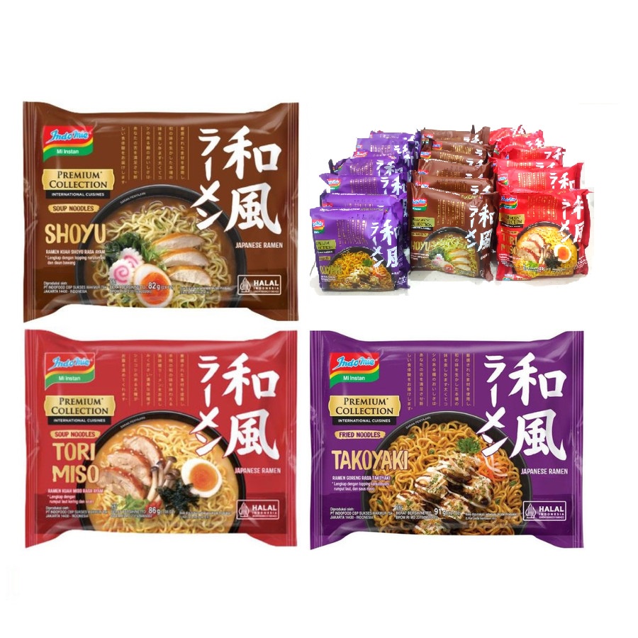 Jual Indomie Tori Miso Indomie Shoyu Indomie Takoyaki Indomie Ramen ...