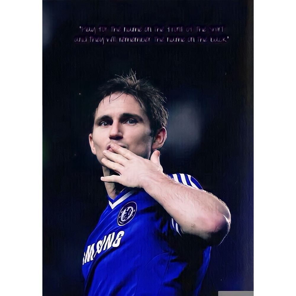 Jual POSTER DINDING FRANK LAMPARD (BISA custom GAMBAR) | Shopee Indonesia