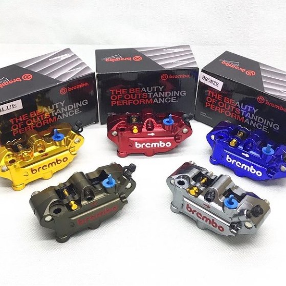 Jual Kaliper Monoblok Kanan Cnc 4 Piston Universal Free Kampas Kode 022 | Shopee Indonesia