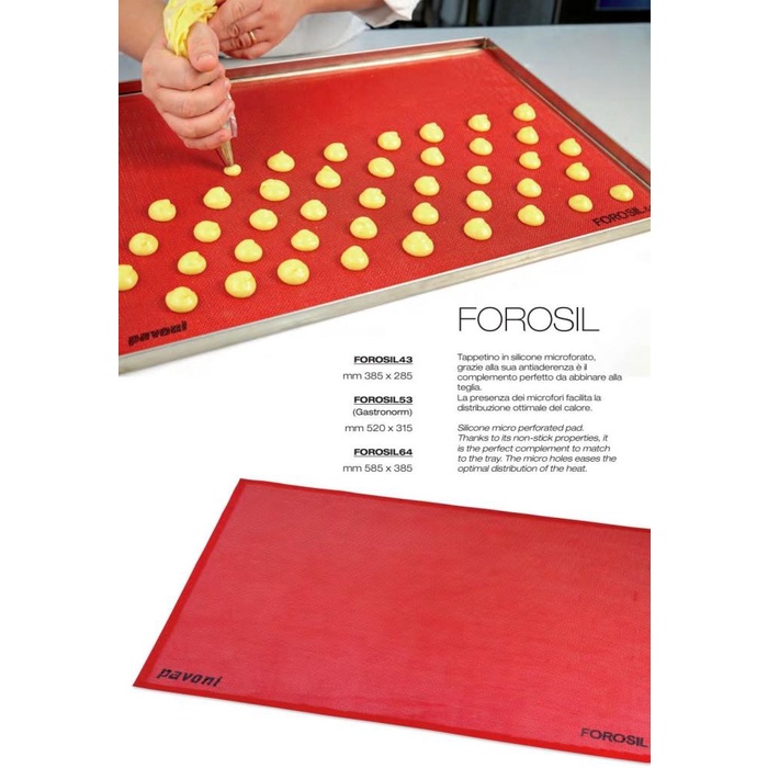 Jual Pavoni FOROSIL Micro Perforated Silicone Mat | Shopee Indonesia