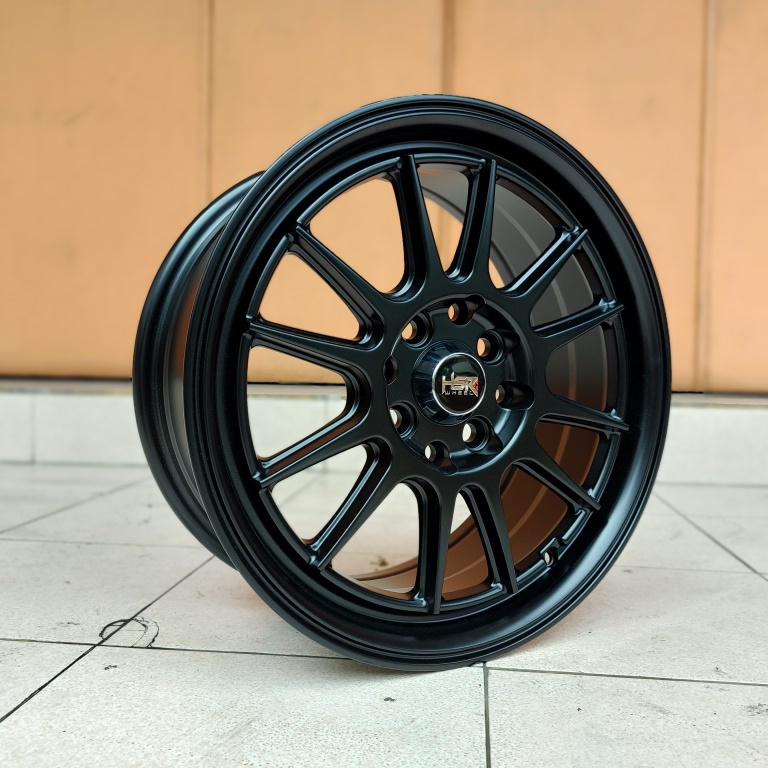 Jual VELG MOBIL RACING JARI RING 15 ENDE HSR PCD 4X100 4X114,3 BLACK HOLE 4 | Shopee Indonesia
