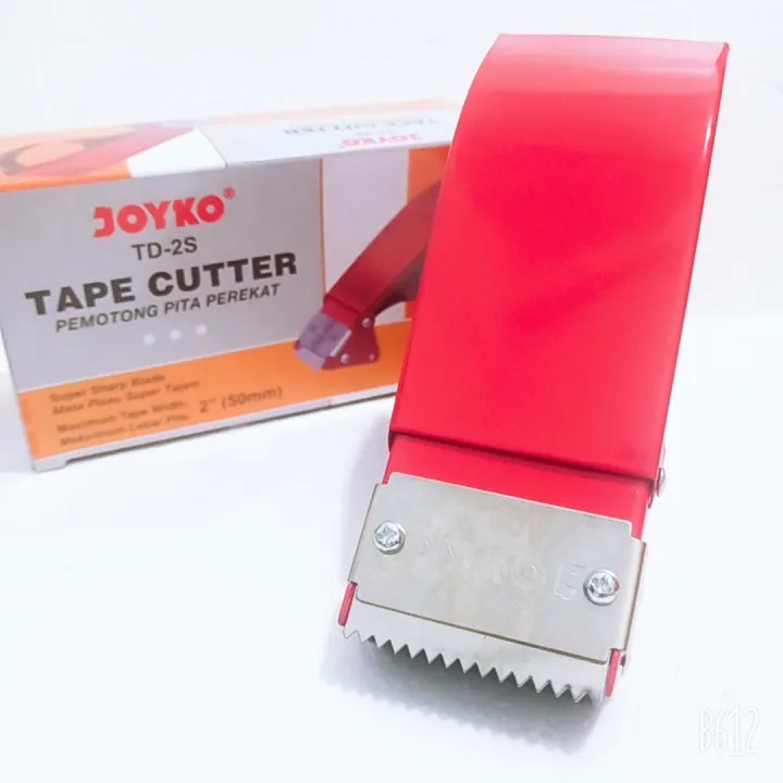 Jual tape cutter lakban dispenser joyko td-2s besi pemotong lakban pita ...