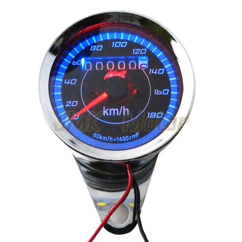 Jual Speedometer Led Variasi Motor Speedometer Jarum Led RPM Kilometer ...