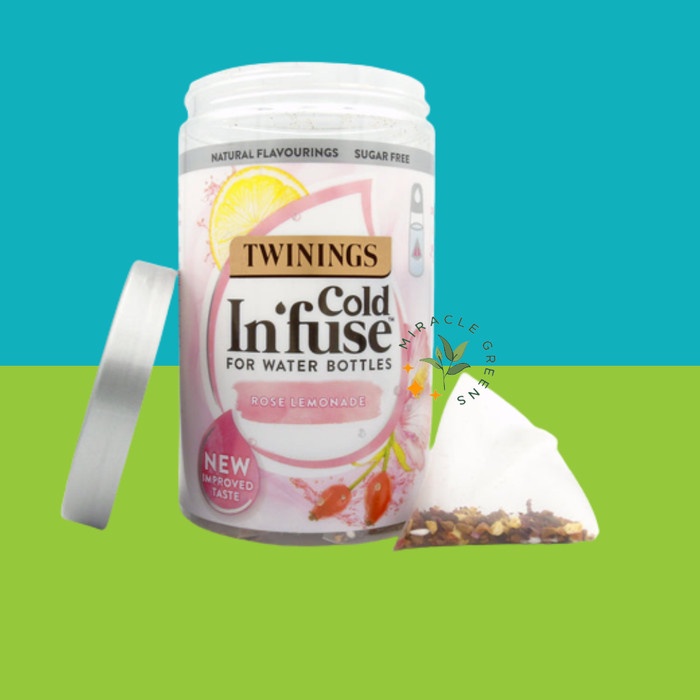 Jual TWININGS Cold Infuse For Water Bottles Natural Flavourings 12 ...