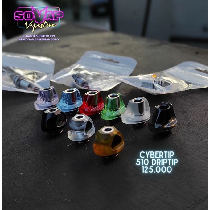 Jual Driptip 510 CyberTip V1 & Cyber Tip V2 | Shopee Indonesia