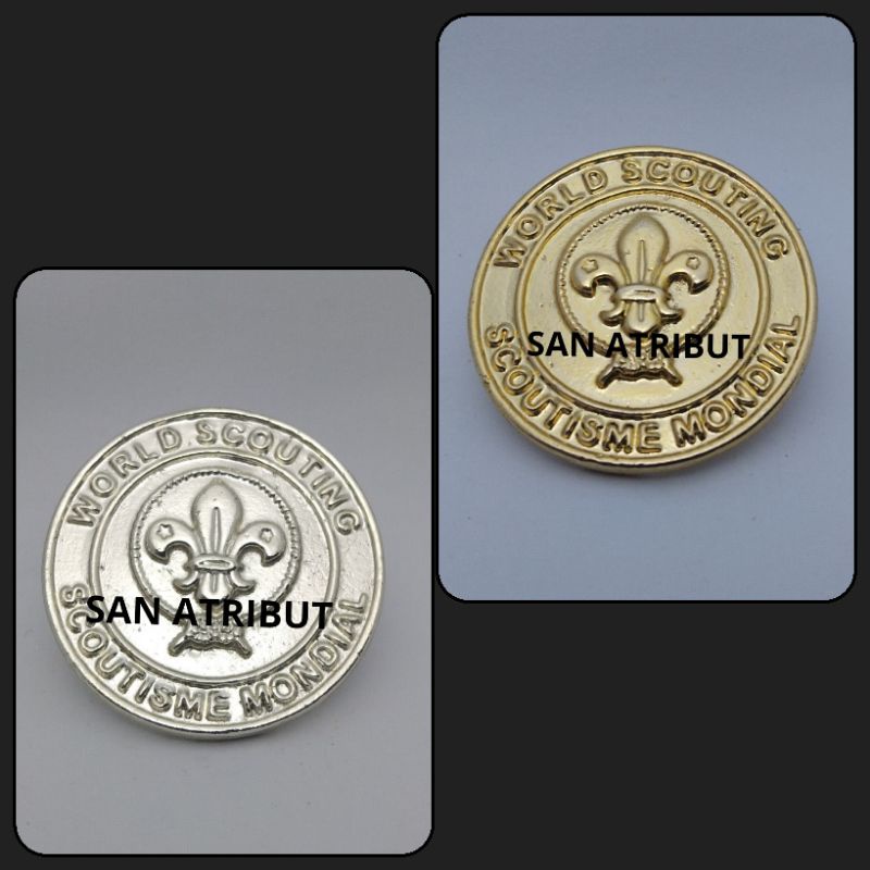 Jual PIN PRAMUKA WOSM COR TIMBUL PREMIUM | Shopee Indonesia