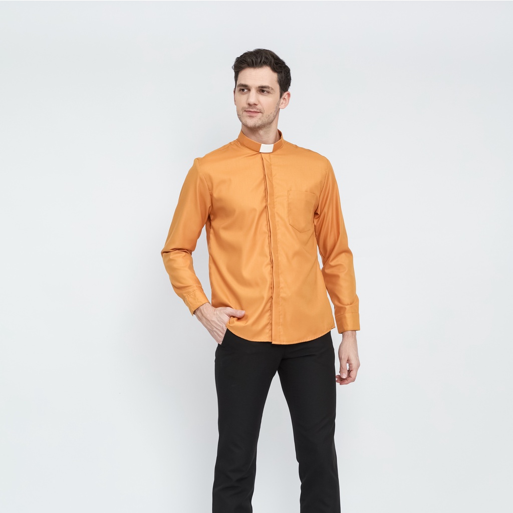 Jual Pendeta - Kemeja Collar Kuning Busuk - Toyobo - Jos Miracle ...