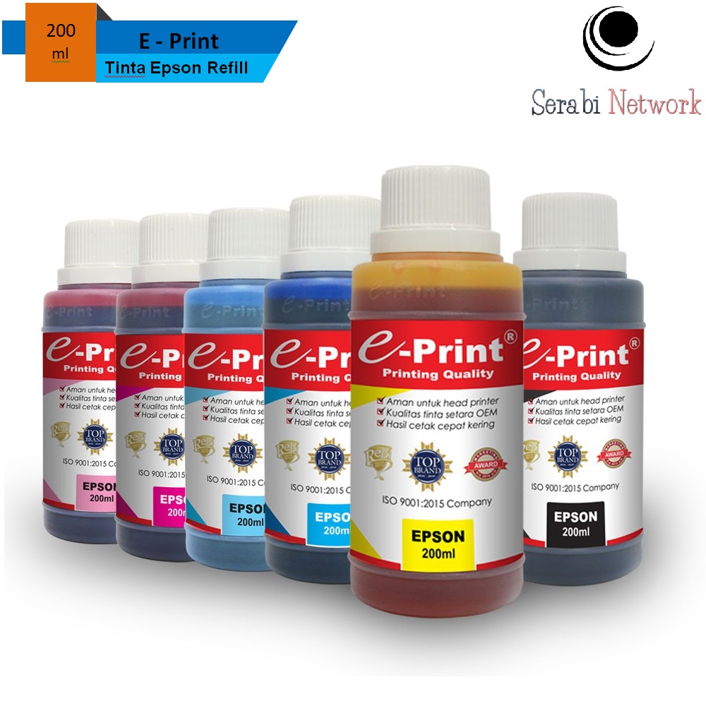 Jual Tinta Printer Epson e-Print Reguler 200ml | Shopee Indonesia