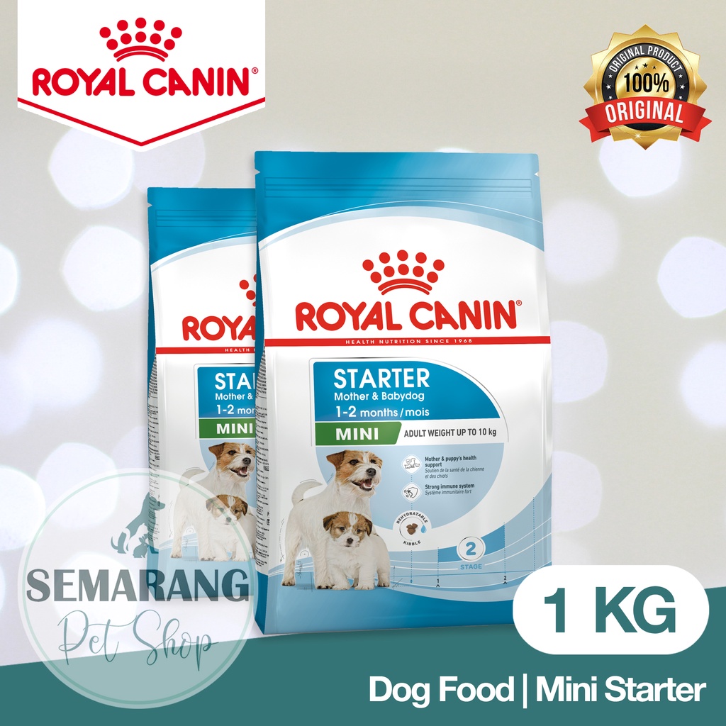 Jual ROYAL CANIN Mini Starter 1kg | RC Dry Dog Food | Mother & Babydog ...