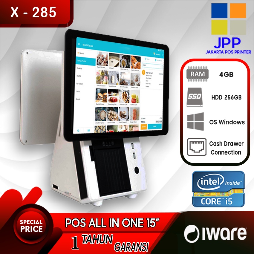 Jual Mesin Kasir All In One Dekstop with intel i5 processor Touchscreen Pos System Pc X - 285 ...