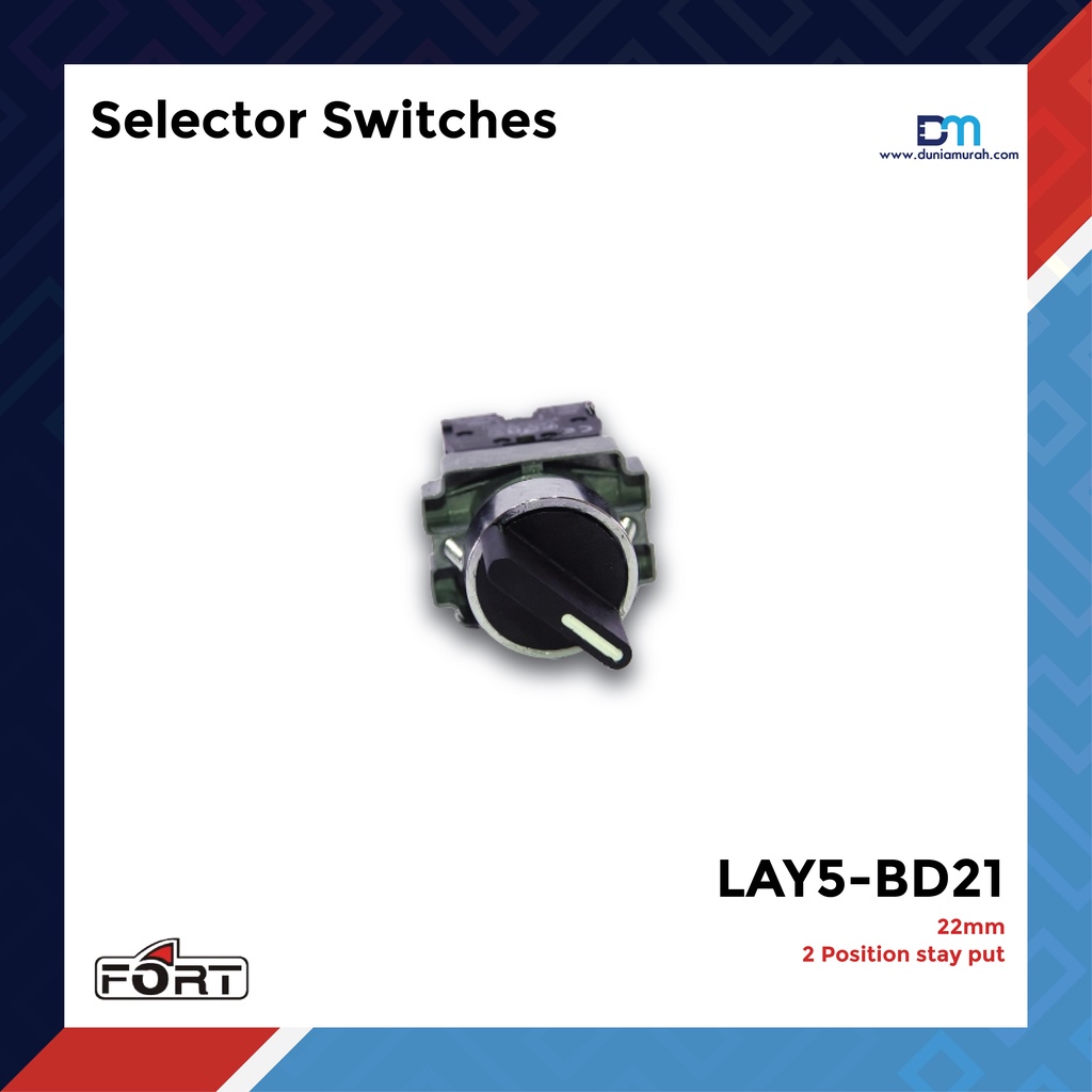 Jual FORT Selector Switch LAY5-BD21 | Shopee Indonesia