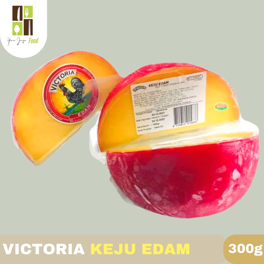 Jual Victoria Keju Edam/ Edam Cheese Wedges Mature [ rata-rata 285-300g ...