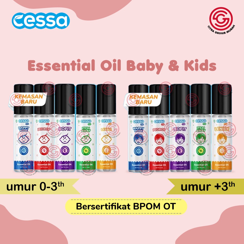 Jual Cessa Baby (0-2 tahun) Fever Drop , Cough n Flu , Lenire , Bugs ...