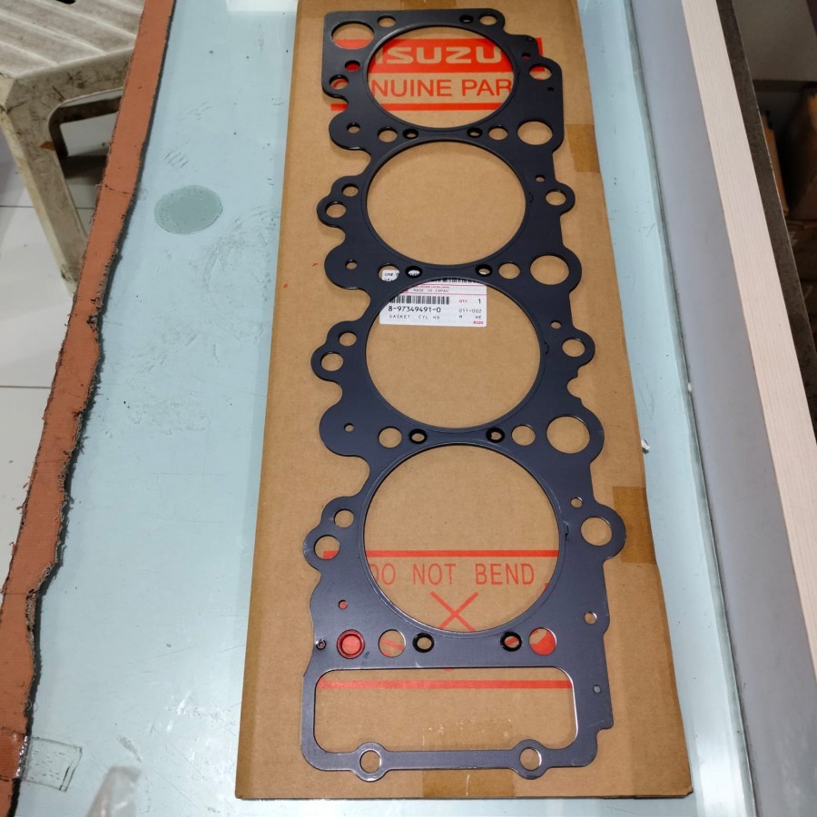 Jual SPARE PART GASKET HEAD CYLINDER PACKING ONLY BESI ISUZU ELF NKR 71 ...