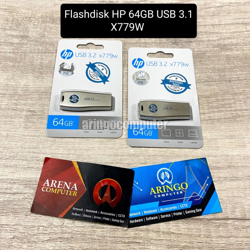 Jual Flashdisk HP 64GB USB 3.1 X779W | Shopee Indonesia