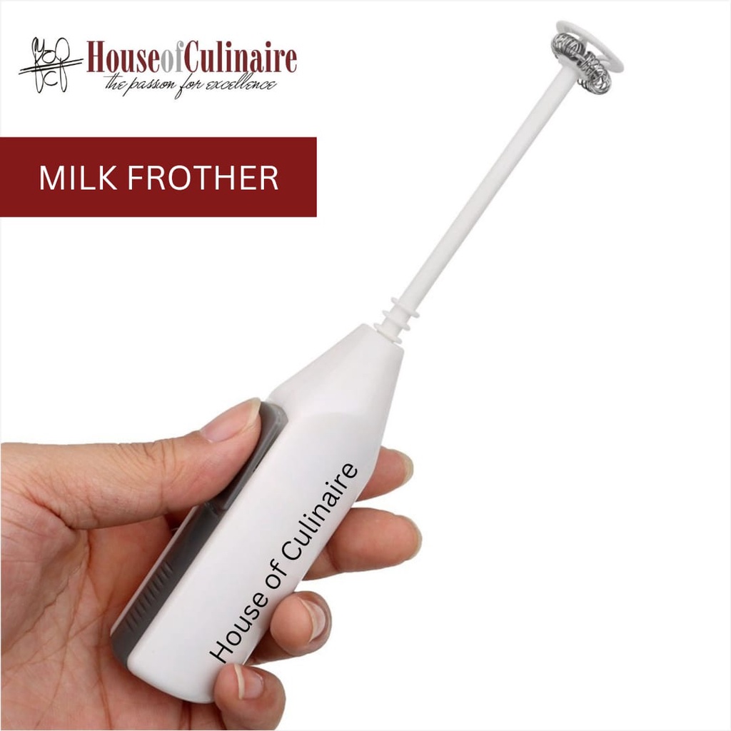 Jual Milk Frother Putih Pengocok Susu Pembuih Susu Hand Mixer | Shopee ...