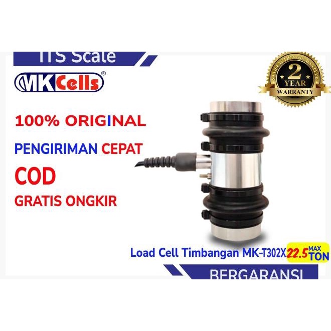 Jual Load Cell Timbangan Mk Cells Mk-T302X / Load Cell All Kapasitas ...