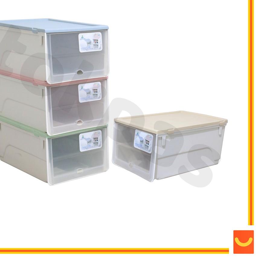 Jual ♞ Kotak Penyimpanan Serbaguna Laci Plastik OSB Storage Box ...