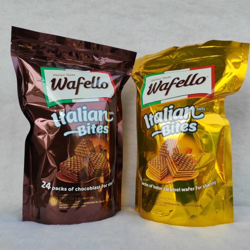 Jual Wafello Italian Taste BITES Chocoblast / Caramel / Coconut ...