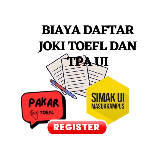 Jual Biaya Daftar TBI dan TPA SIMAK UI | Shopee Indonesia