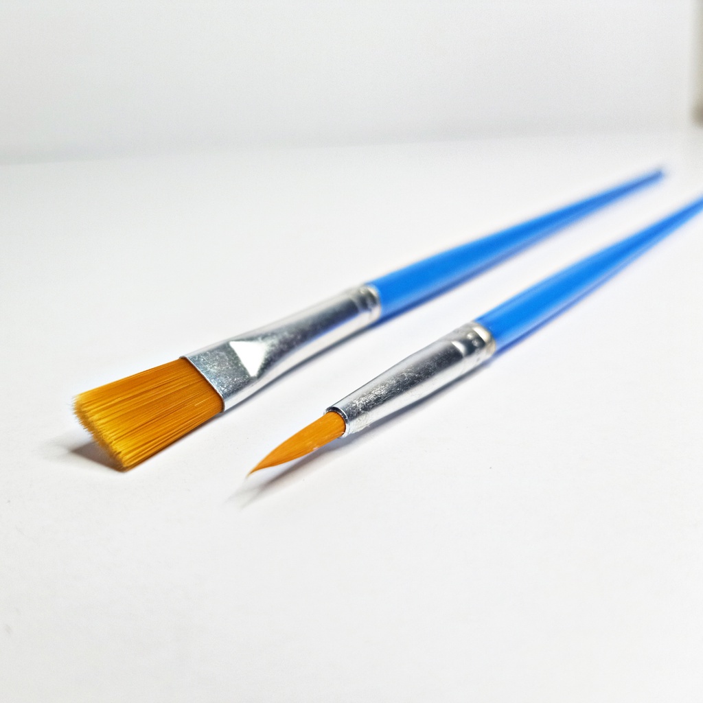 Jual BBF Gallery - KUAS LUKIS CAT AIR UJUNG FLAT & ROUND KUAS BRUSH ...