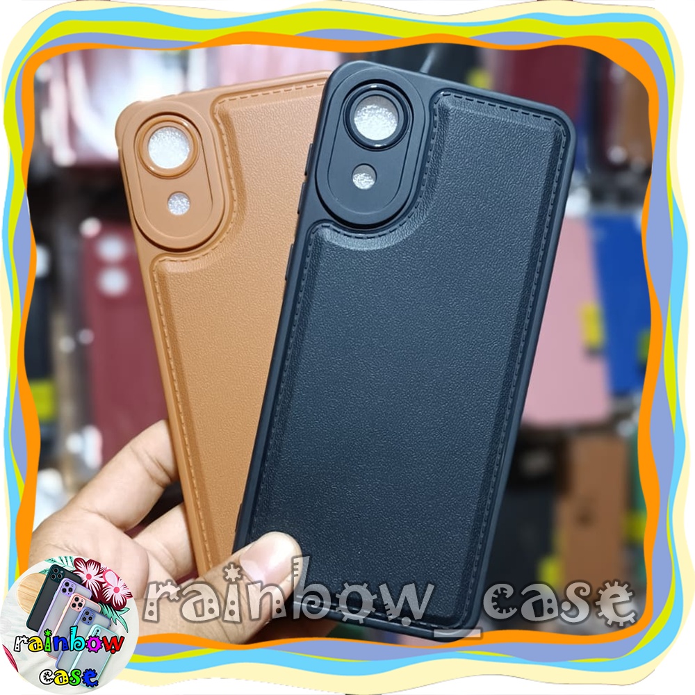 Jual SAMSUNG A03 CORE CASE LEATHER PRO CAMERA | Shopee Indonesia